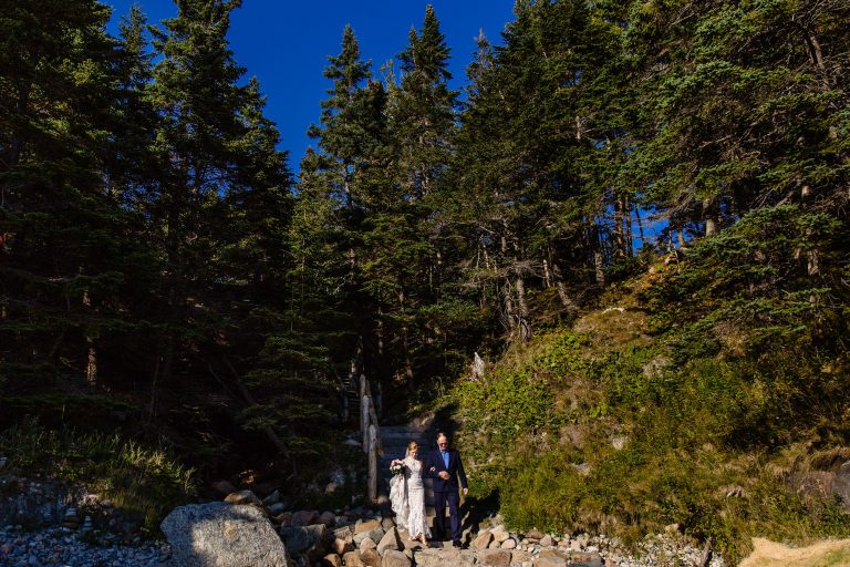 Amanda & Dylan's Acadia Elopement | Kate Crabtree Photography