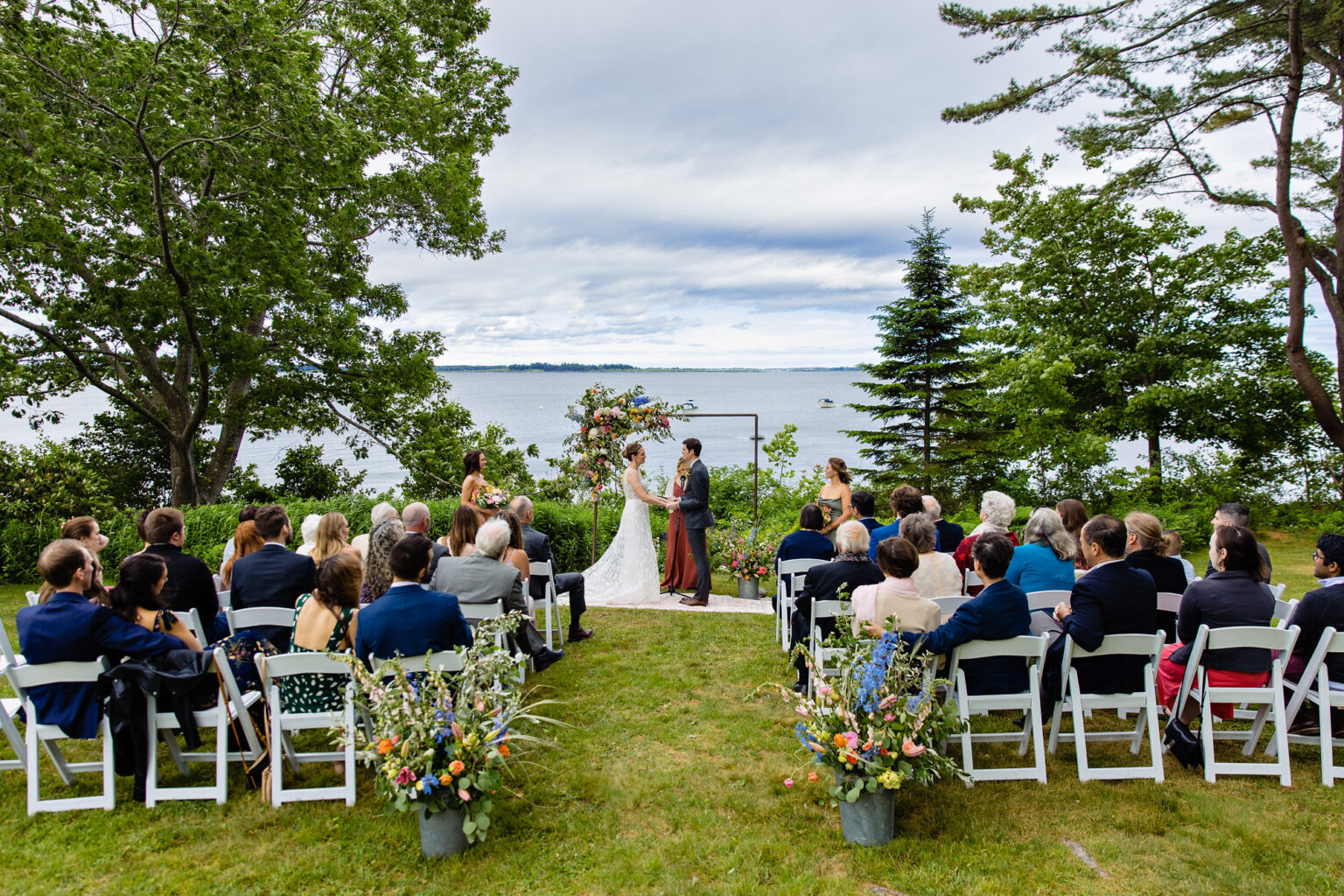 Wes & Madison's Chebeague Island Inn Wedding | Kate Crabtree Photography