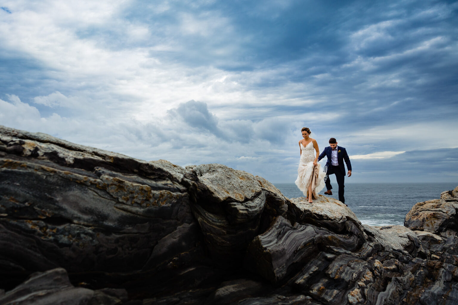 The Best Places to Elope in Maine | Kate Crabtree Photography