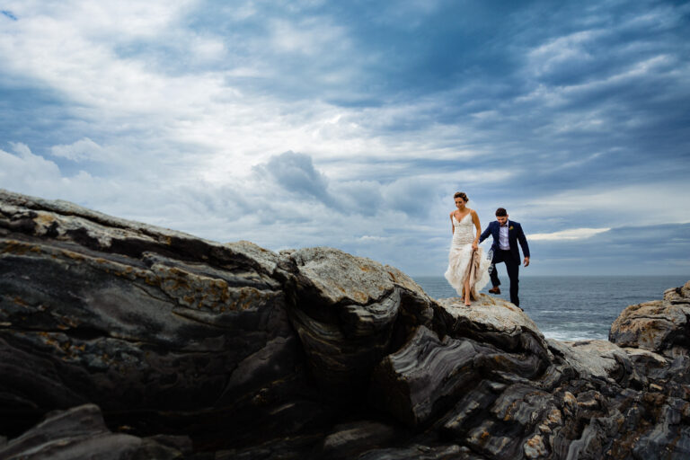 The Best Places to Elope in Maine | Kate Crabtree Photography