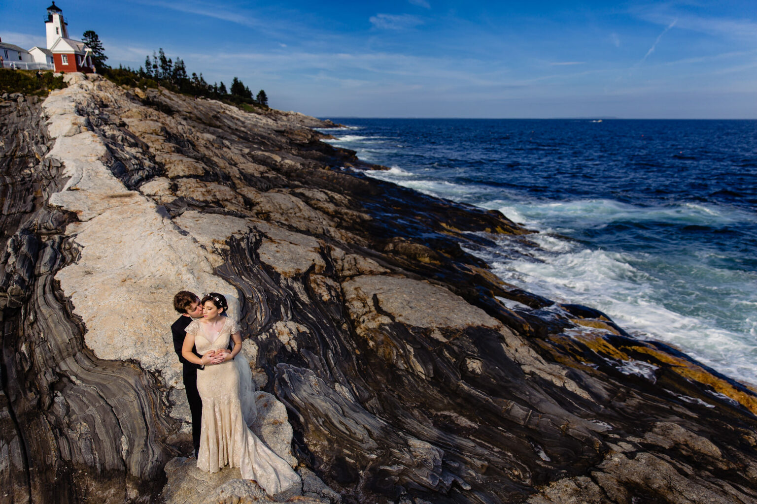 The Best Places to Elope in Maine | Kate Crabtree Photography