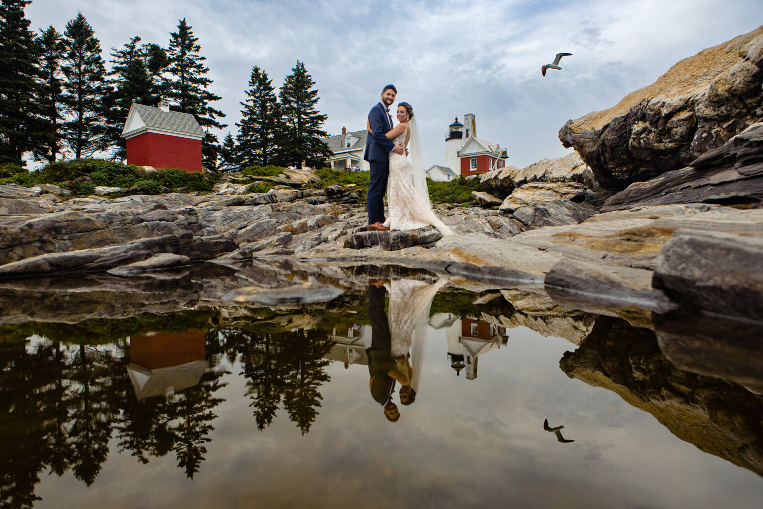 The Best Places to Elope in Maine | Kate Crabtree Photography