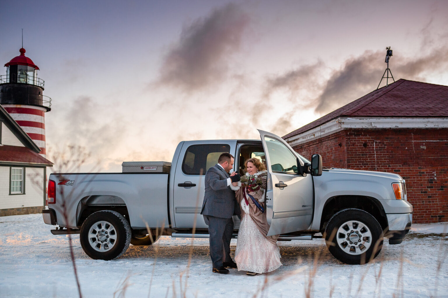 The Best Places to Elope in Maine | Kate Crabtree Photography